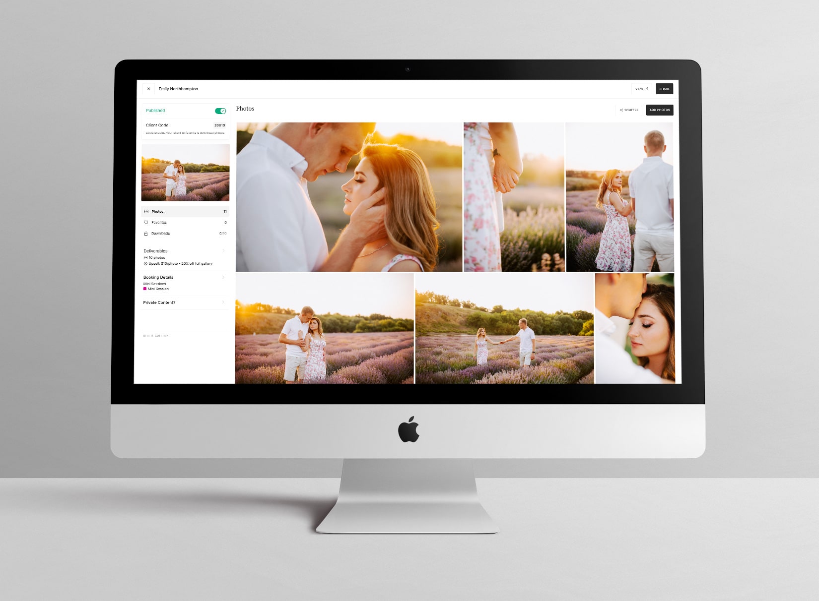 Client Galleries Overview – Session Help